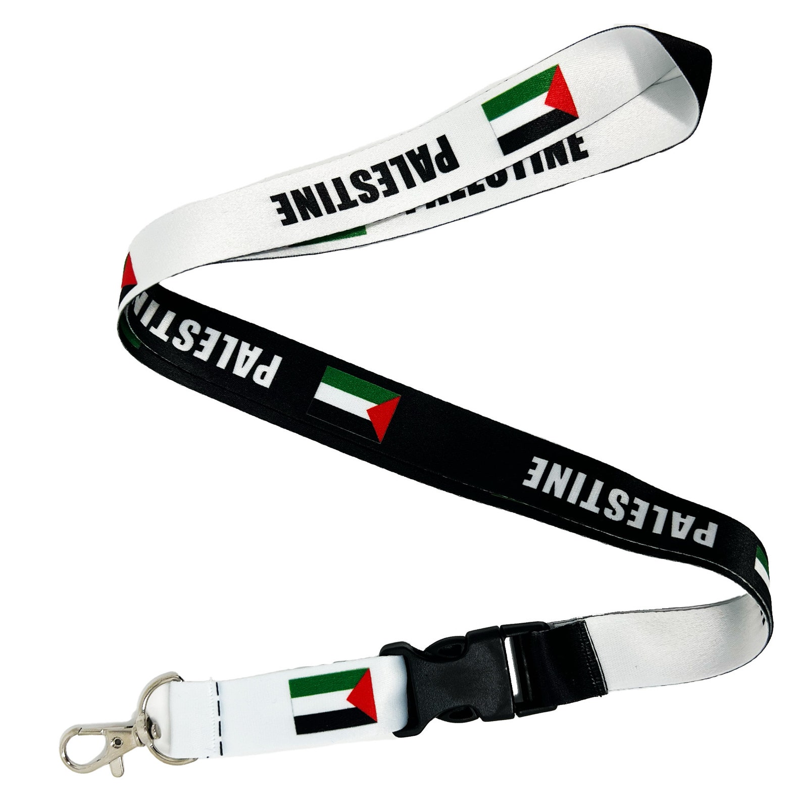 Palestine Flag Festival Event Student Lanyard ID Card Strap - Etsy