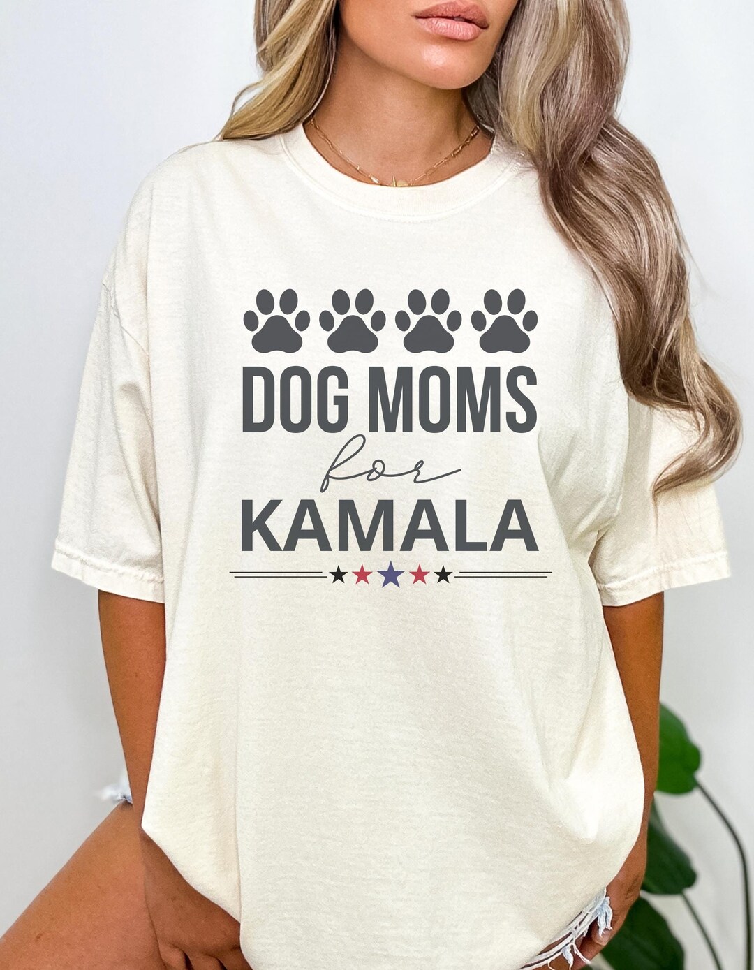Paws Dog Moms for Kamala, Anti Fascist, Social Democrat, Burn the ...