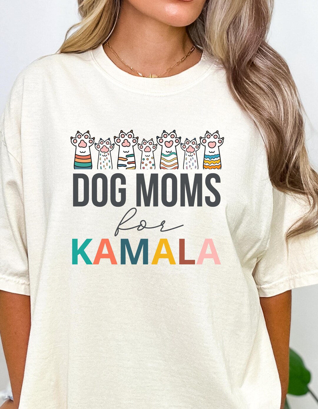 Dog Moms Paws for Kamala, Anti Fascist, Social Democrat, Burn the ...