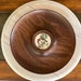 Vintage Vermont Woodware Walnut Charcuterie Board With Hand-painted ...