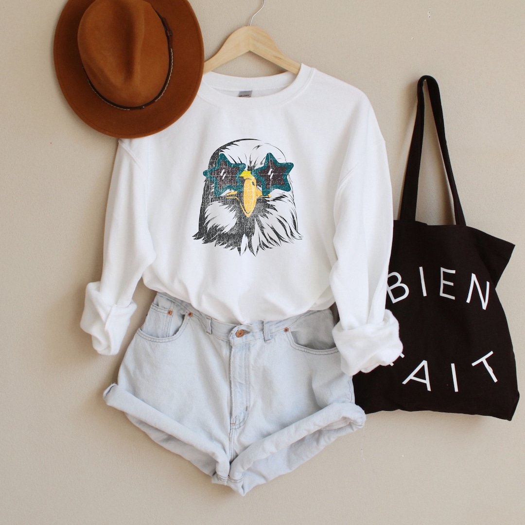 Eagles Sweatshirt, Eagles Crewneck, Eagles Shirt, Eagles Mascot ...