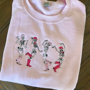 Halloween Sweatshirt Embroidered | Halloween Embroidered Sweatshirt ...