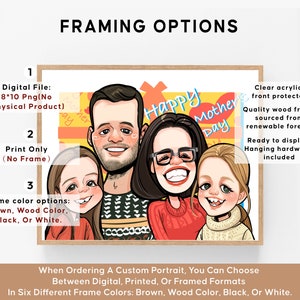 Children Cartoon Drawing, Custom Cartoon Portrait From Your Photo ...