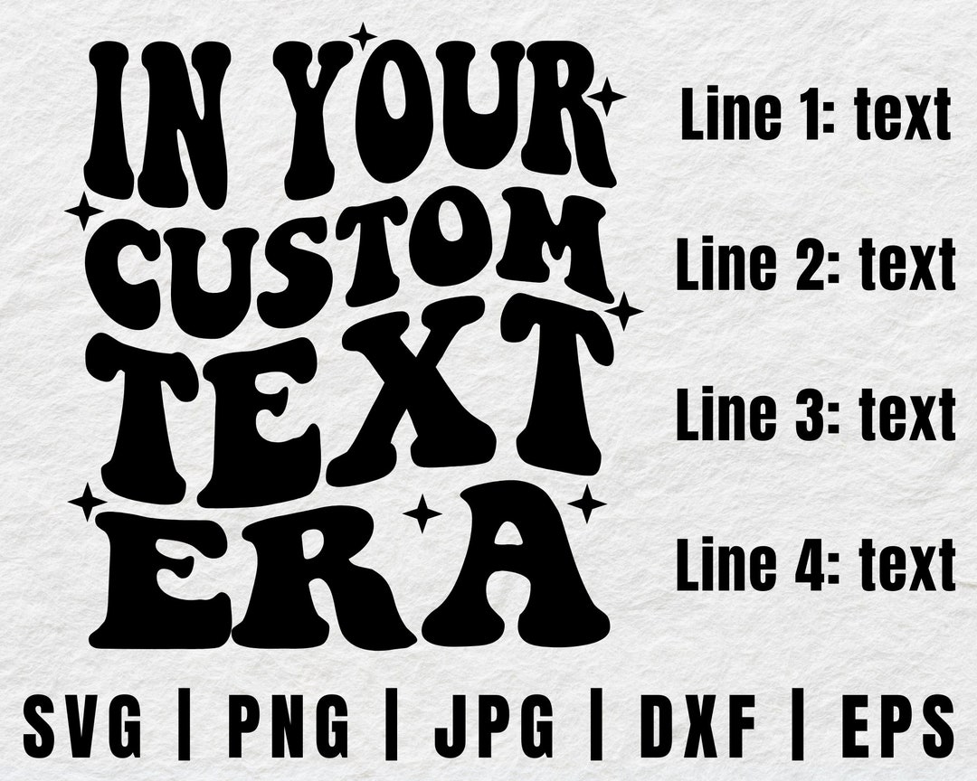 Custom Wavy Text Svg, Custom Wavy Letters Svg, Custom Wavy Font Svg ...