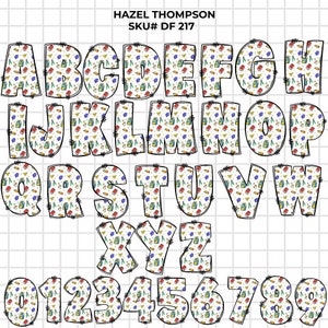 Back to School Doodle Letters & Numbers Png Bundle, School Doodle ...