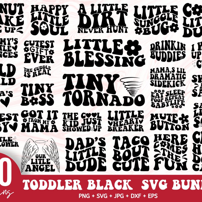 Toddler Svg - Etsy
