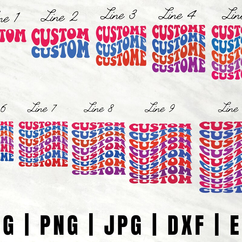 Text Svg Curve - Etsy