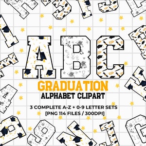 Graduation Font Png, Class of 2024, School Party Decor, Graduate ...