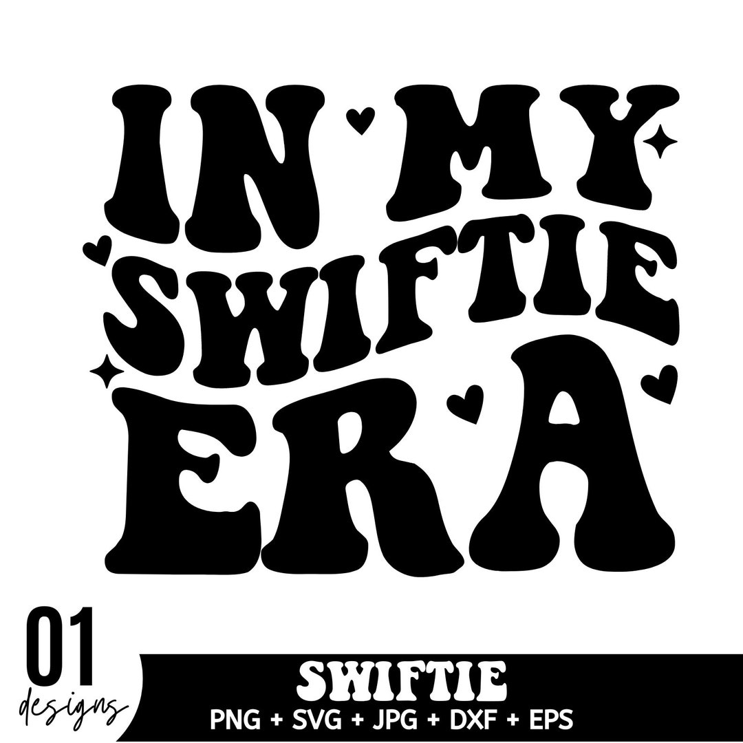 In My Swiftie Era SVG Taylor Swift Png Taylor Swiftie Svg - Etsy