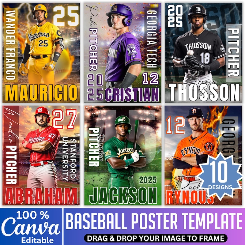 Senior Baseball Banners - Etsy