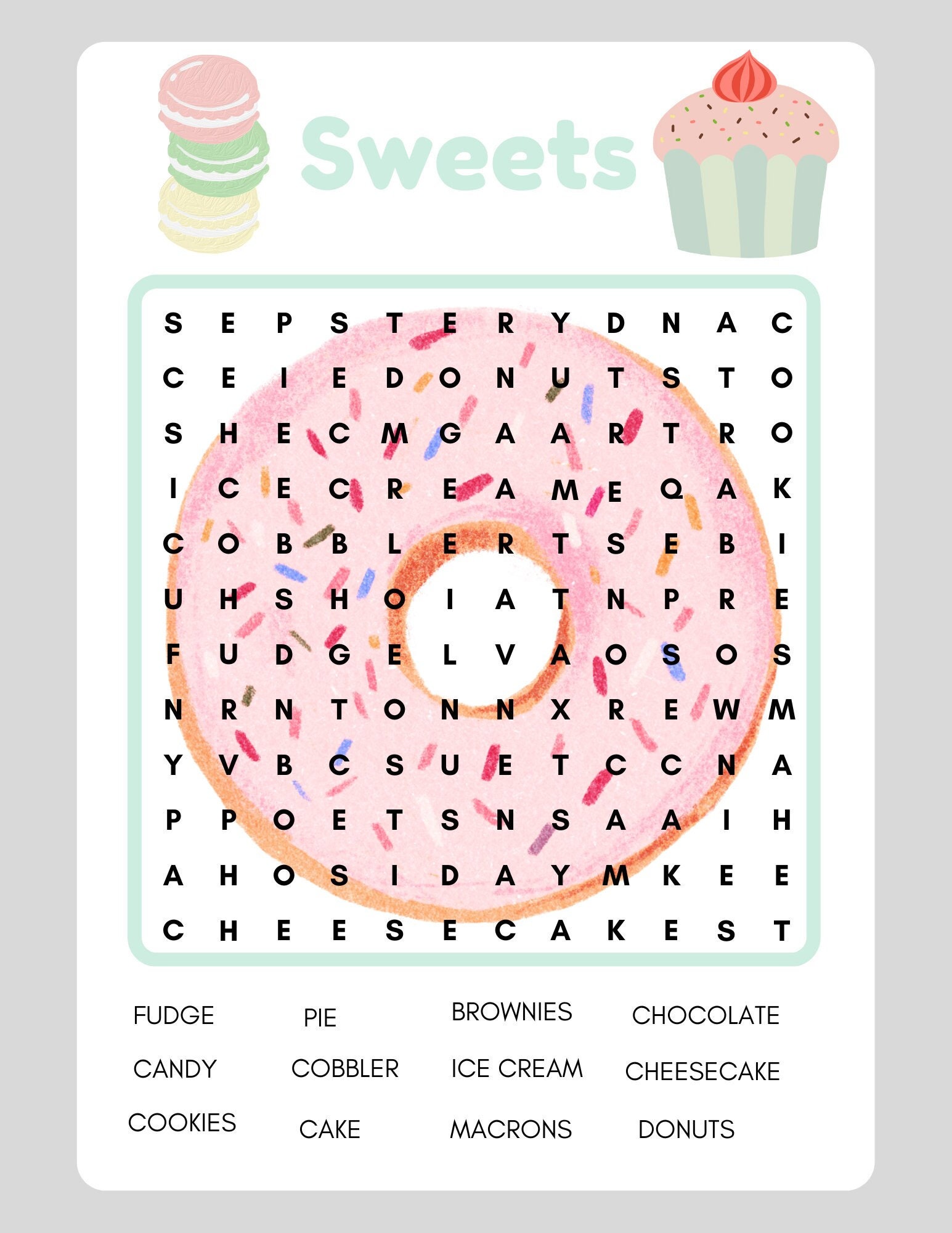 Wordsearch Booklet - Digital Download - Etsy