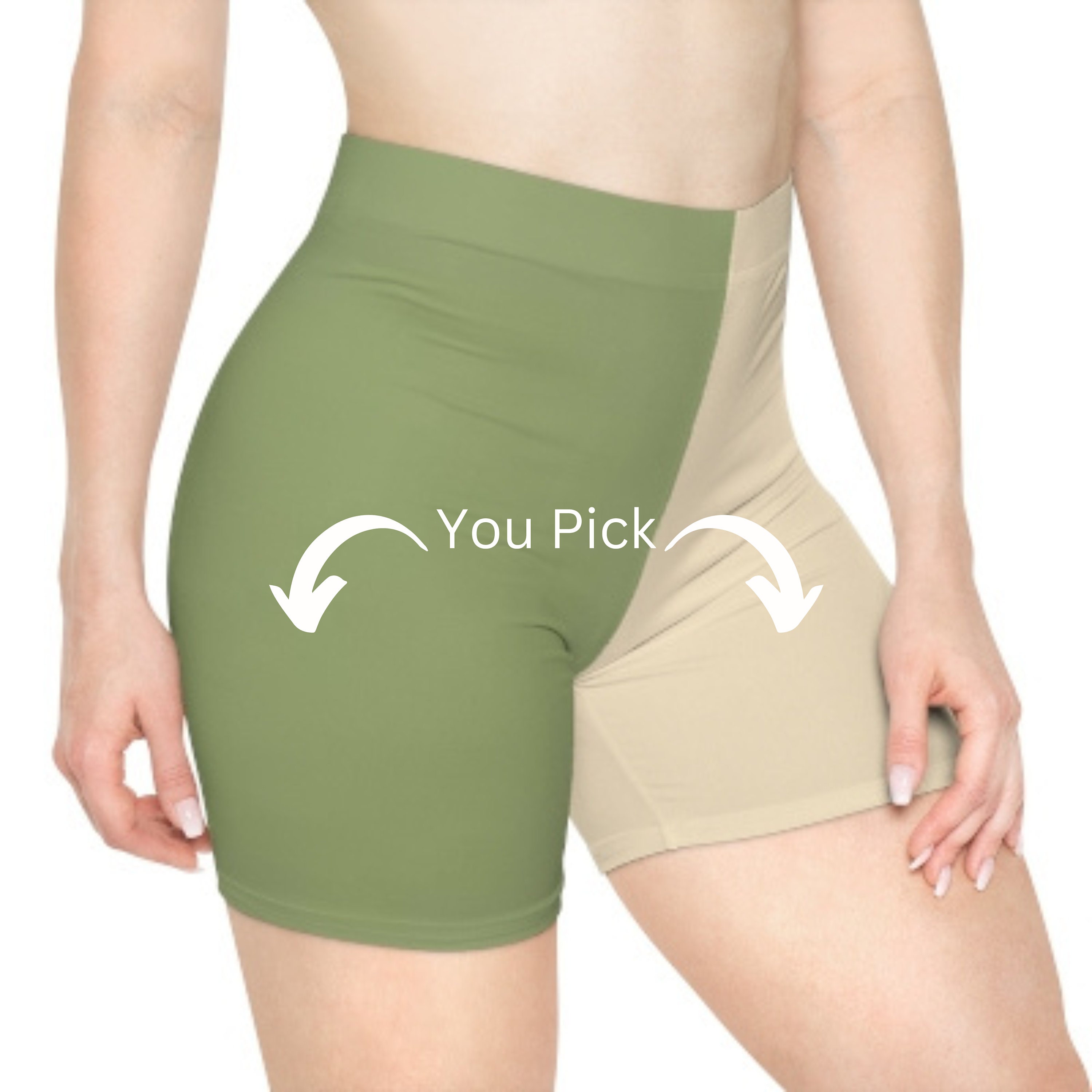 Two Tone Shorts - Etsy