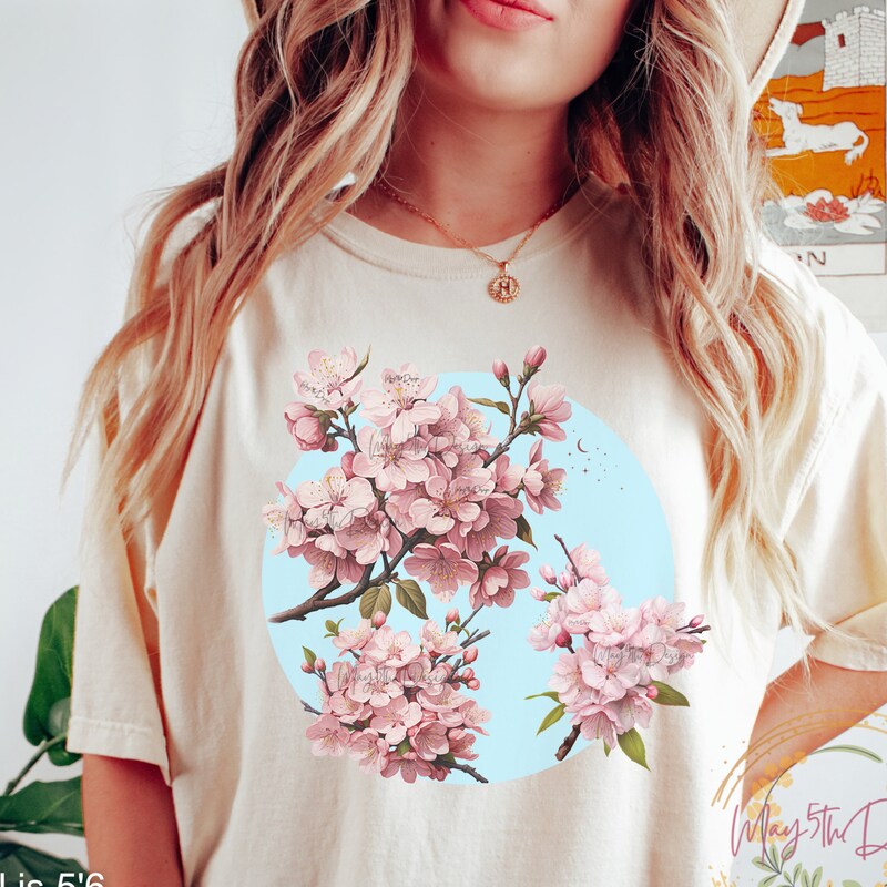 Cherry Blossom Shirt - Etsy