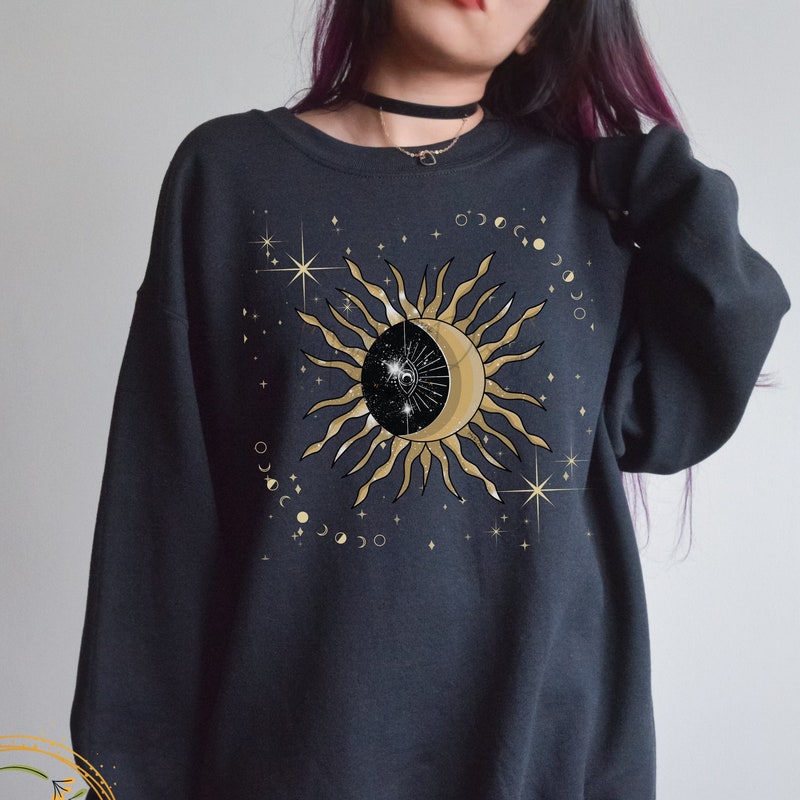 Moon Sweatshirt - Etsy