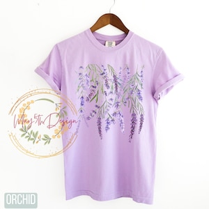 Comfort Colors® Lavender Shirts Women Lavender Gifts for Her Lavender ...