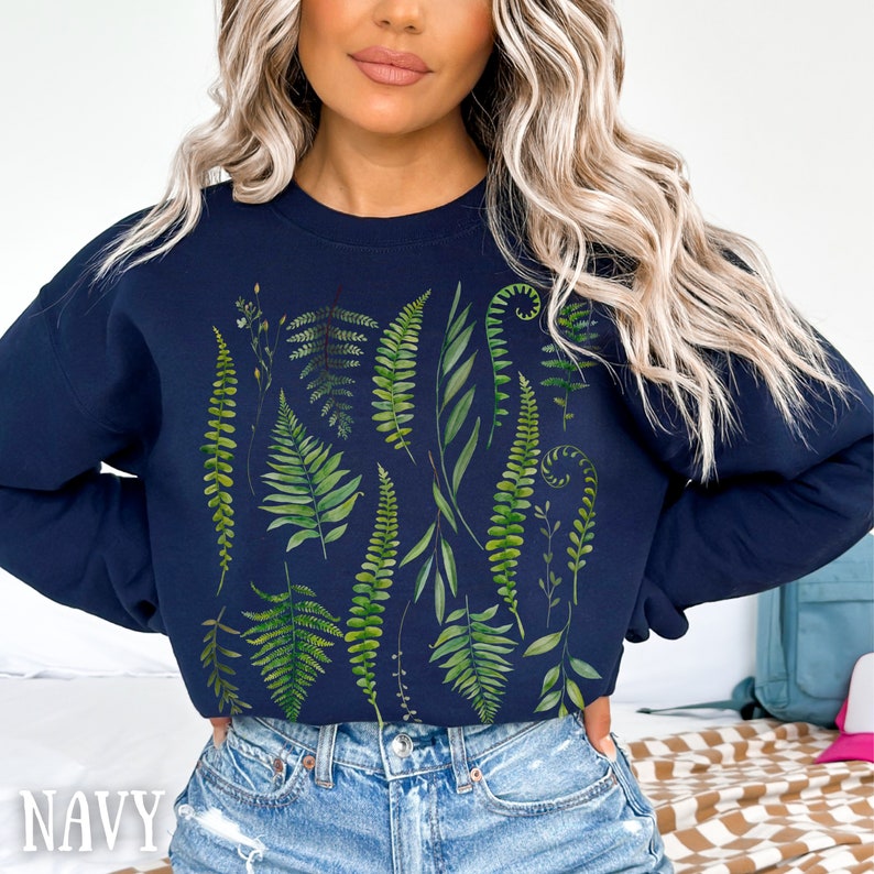 Forestcore Aesthetic Crewneck Sweatshirt Cottagecore Clothing Dark ...