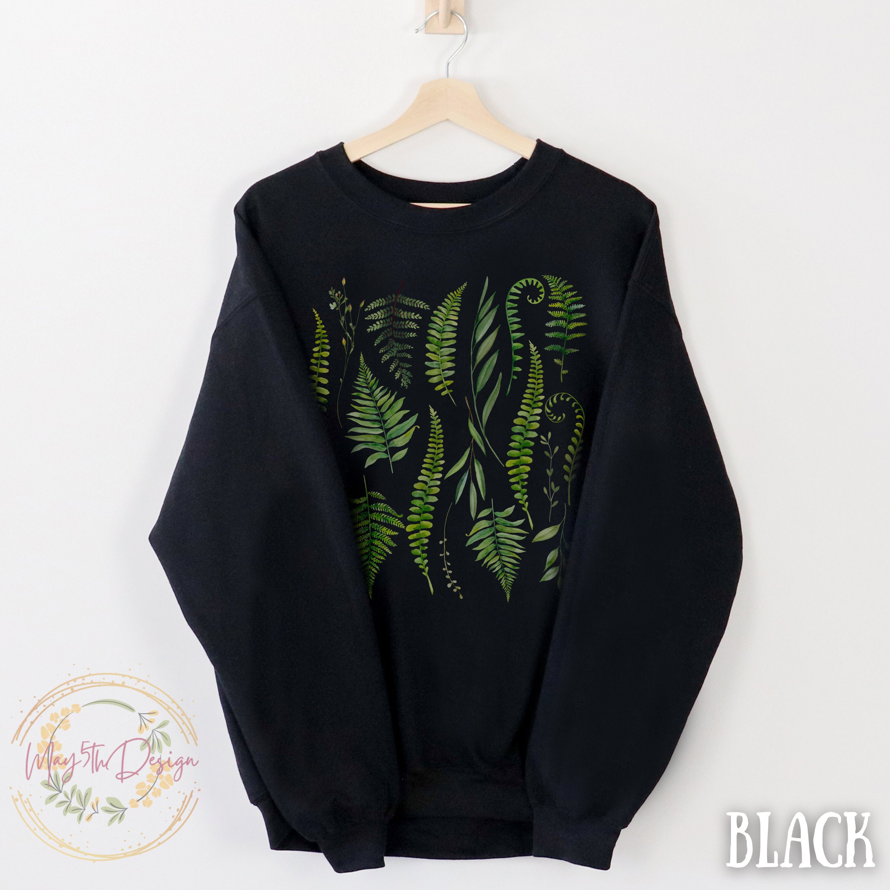 Forestcore Aesthetic Crewneck Sweatshirt Cottagecore Clothing Dark ...