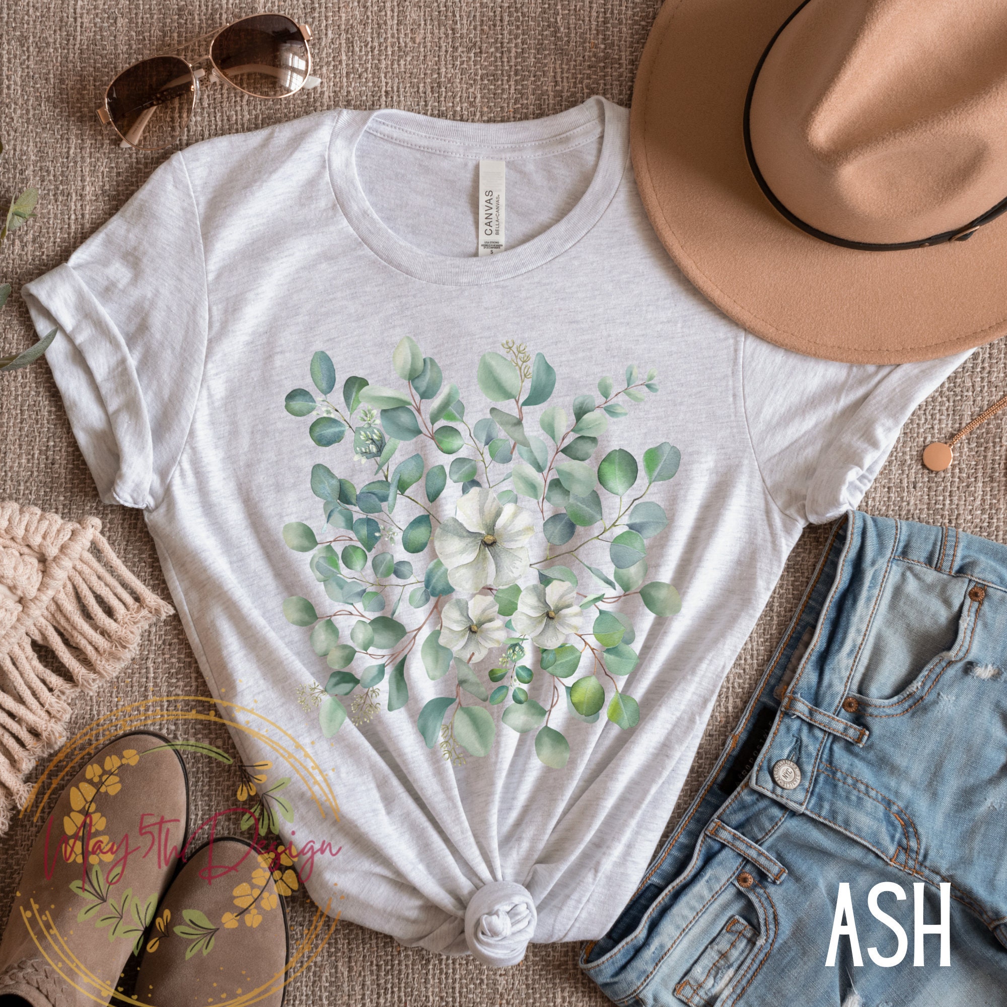 Floral Shirt, Cottagecore Shirt, Flower Graphic Tees, Flower Shirt ...