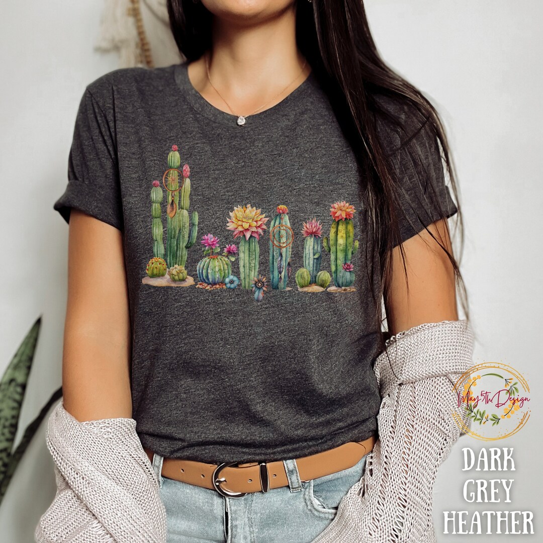Cactus Shirt, Cactus T-shirt, Cactus Birthday Shirt, Cactus Shirt Women ...