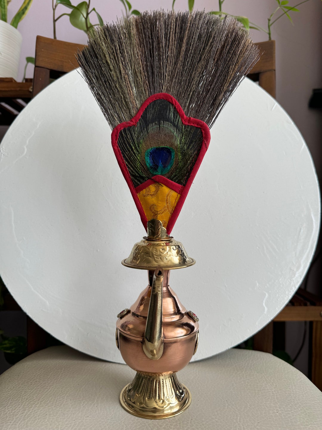 Handmade Water Offering Tibetan Ritual Bumpa for Buddhism Practice ...