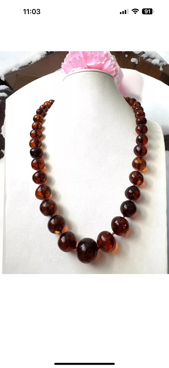 Stunning vintage /old cognac color with transparent g… - Gem