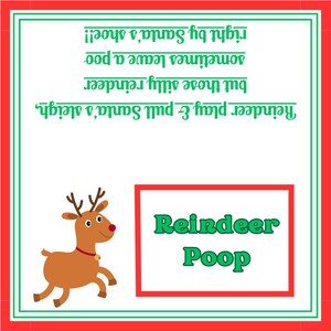 Reindeer Poop Bag Topper | Reindeer Poop | Reindeer Poop Poem ...