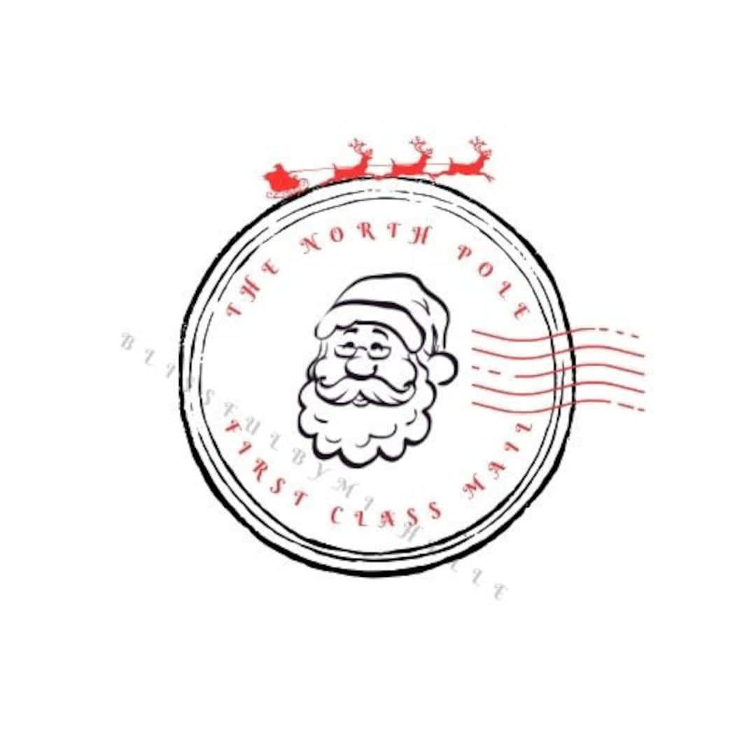 Il francobollo del Polo Nord / Posta ufficiale del Polo Nord / - Etsy ...