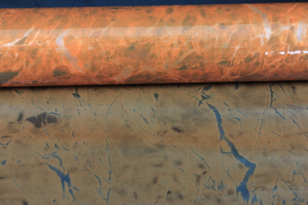 Hydrographics Film Water Transfer Copper River Marble on Clear ...
