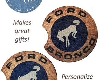 Ford Bronco Car Coaster - Etsy