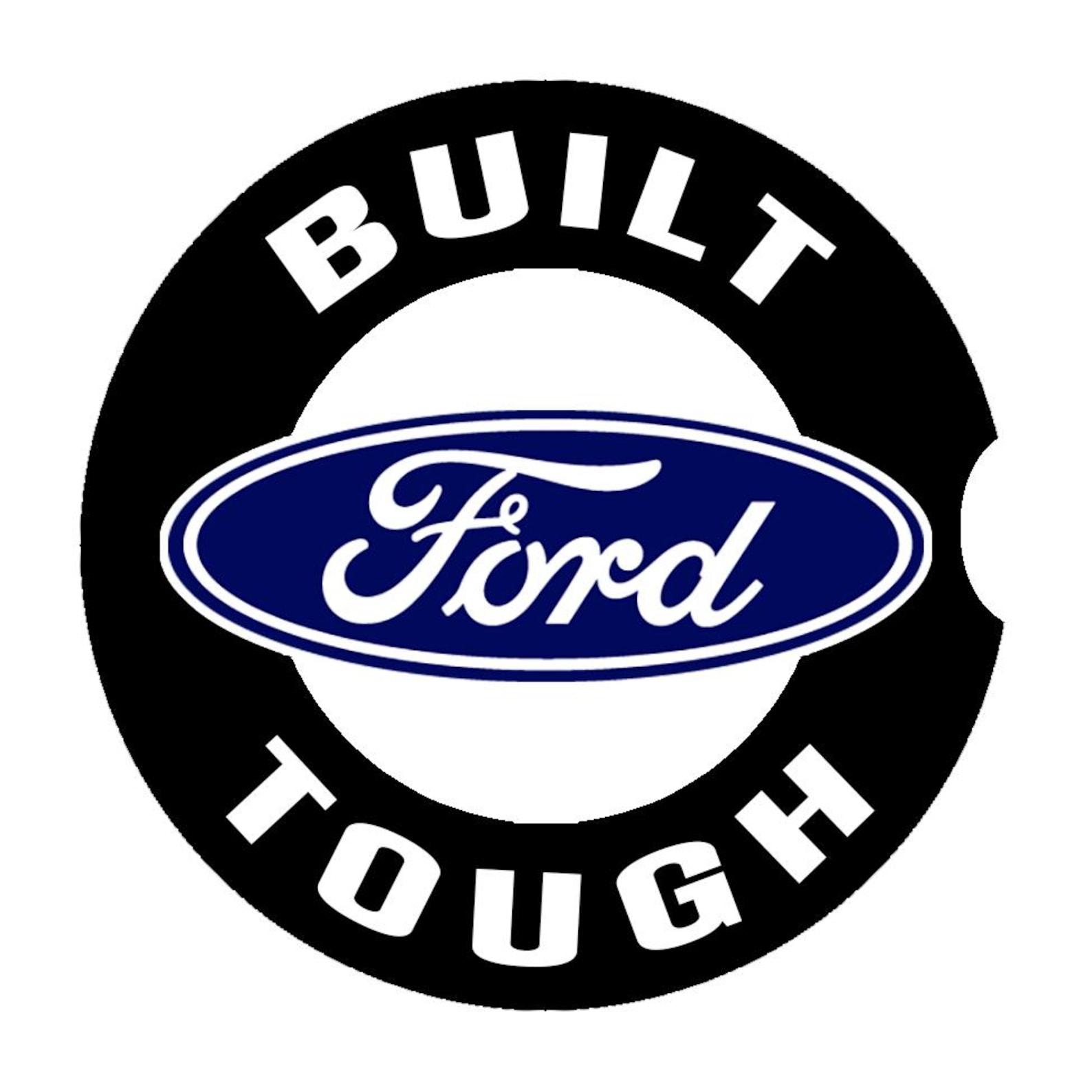 Ford Care Coaster "built Ford Tough" - Set of 2 - Etsy