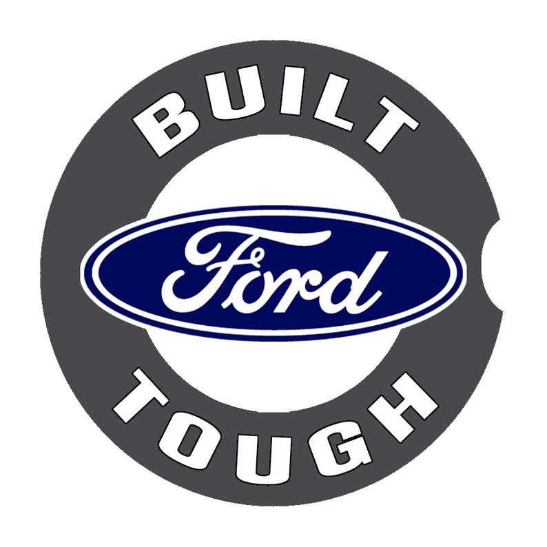 Ford Care Coaster "built Ford Tough" - Set of 2 - Etsy
