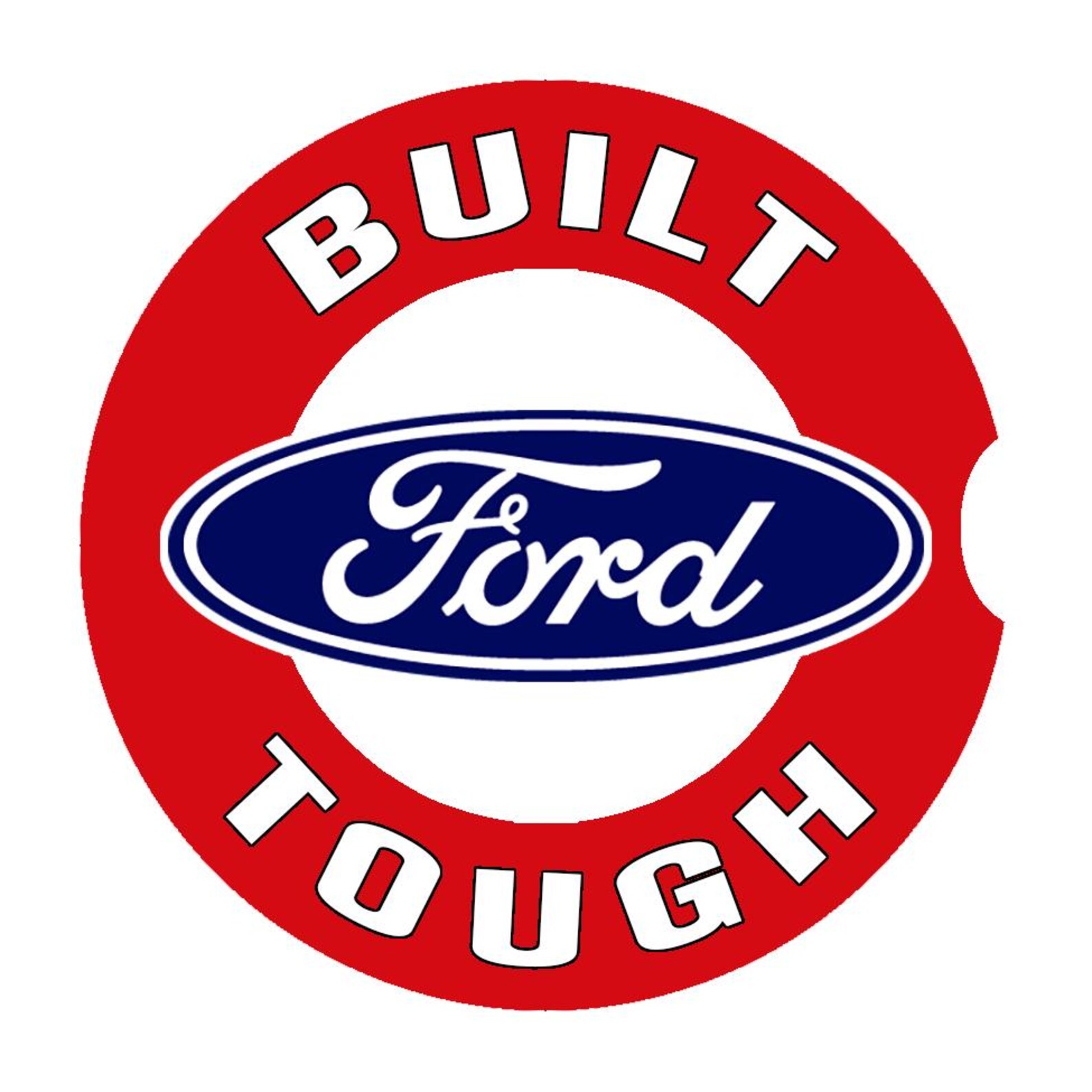 Ford Care Coaster "built Ford Tough" - Set of 2 - Etsy