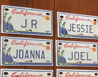 California License Plate Motorcycle - Etsy