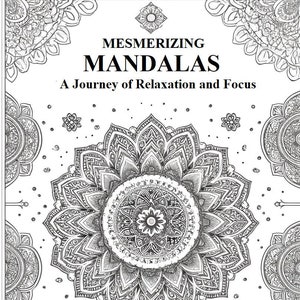 Printable Mandalas : Coloring Journey of Relaxation and Focus - 5 Pages ...