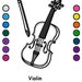 Printable Musical Masterpieces: A Kid's Coloring Book of Instruments ...