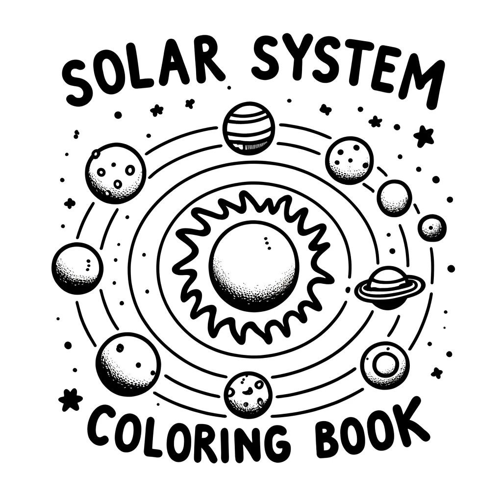 Printable Solar System Coloring Pages (10) - Explore the Wonders of the ...