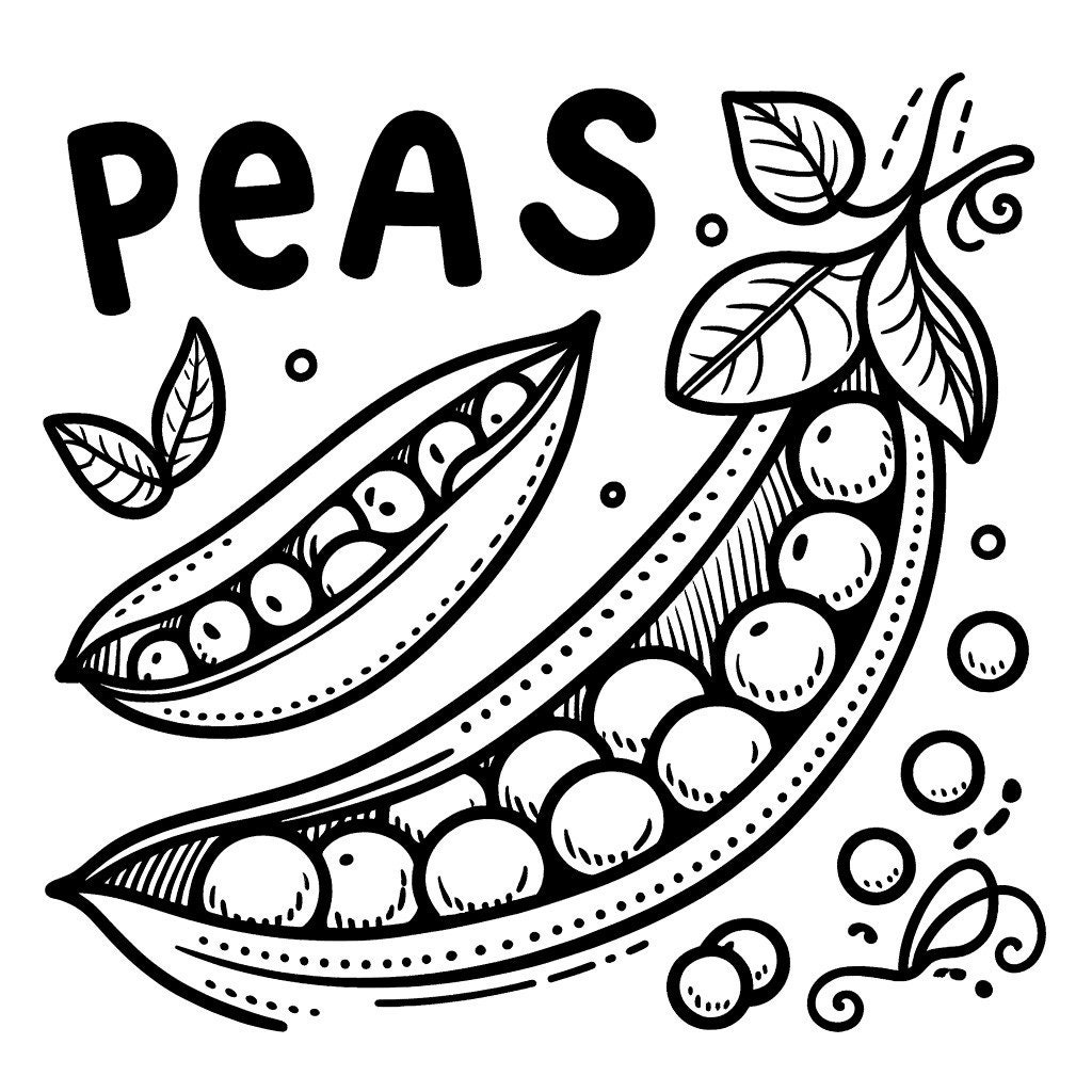 Printable Fruit and Veggie Fun: A Coloring Adventure - 20 Coloring ...