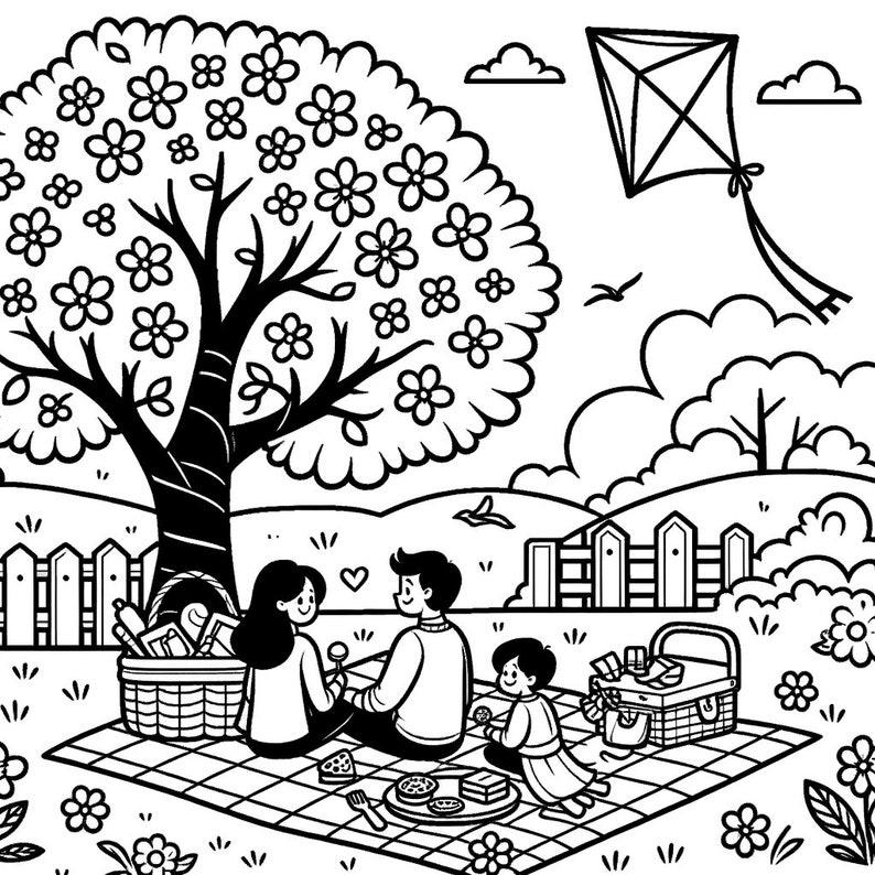 Printable Seasons of Color : A Year-round Coloring Adventure - 10 ...