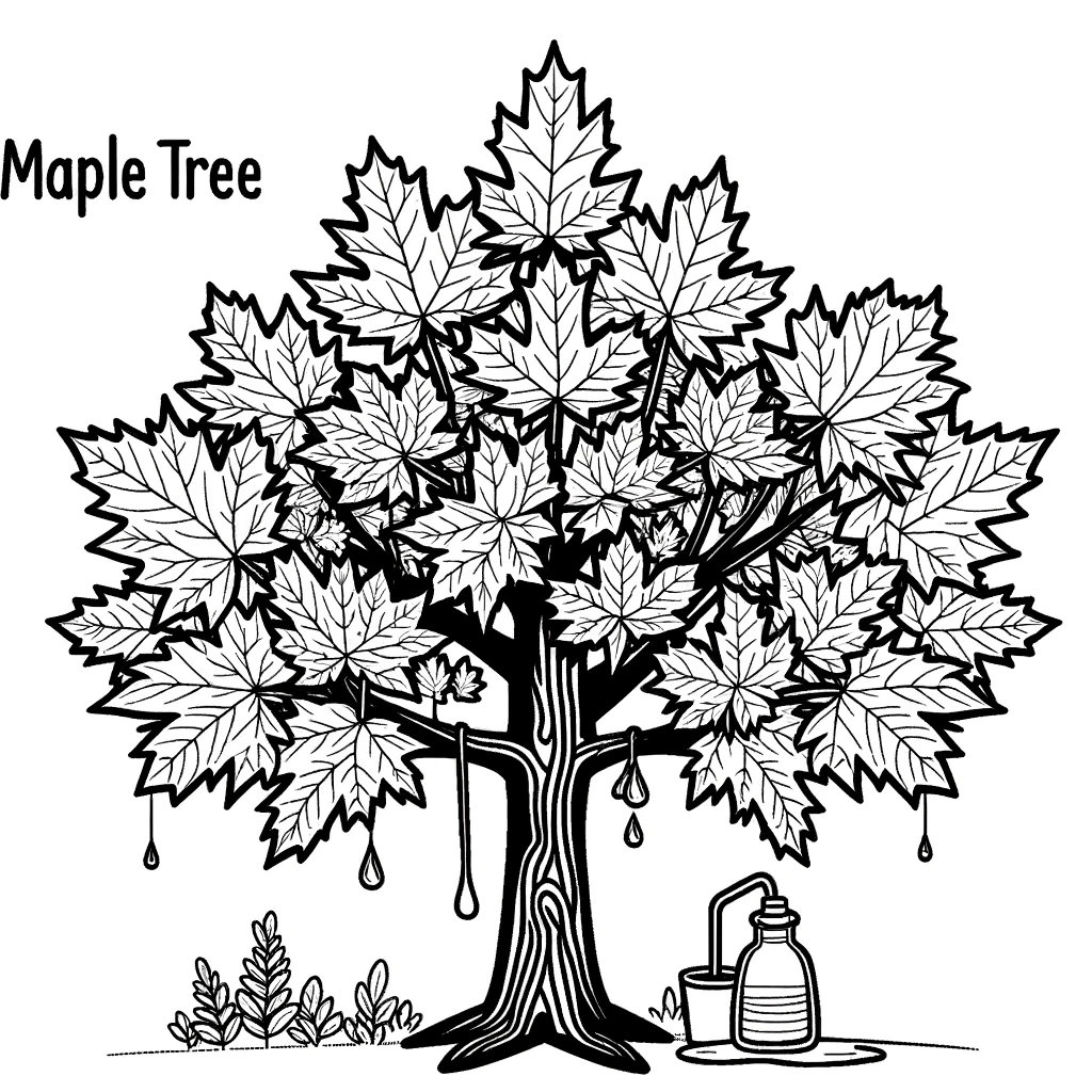 Printable Wonderful World of Plants and Trees Coloring Book 20 Coloring ...