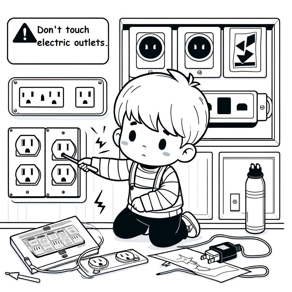 Printable Safety First Coloring Book 15 Coloring Pages Instant Download ...