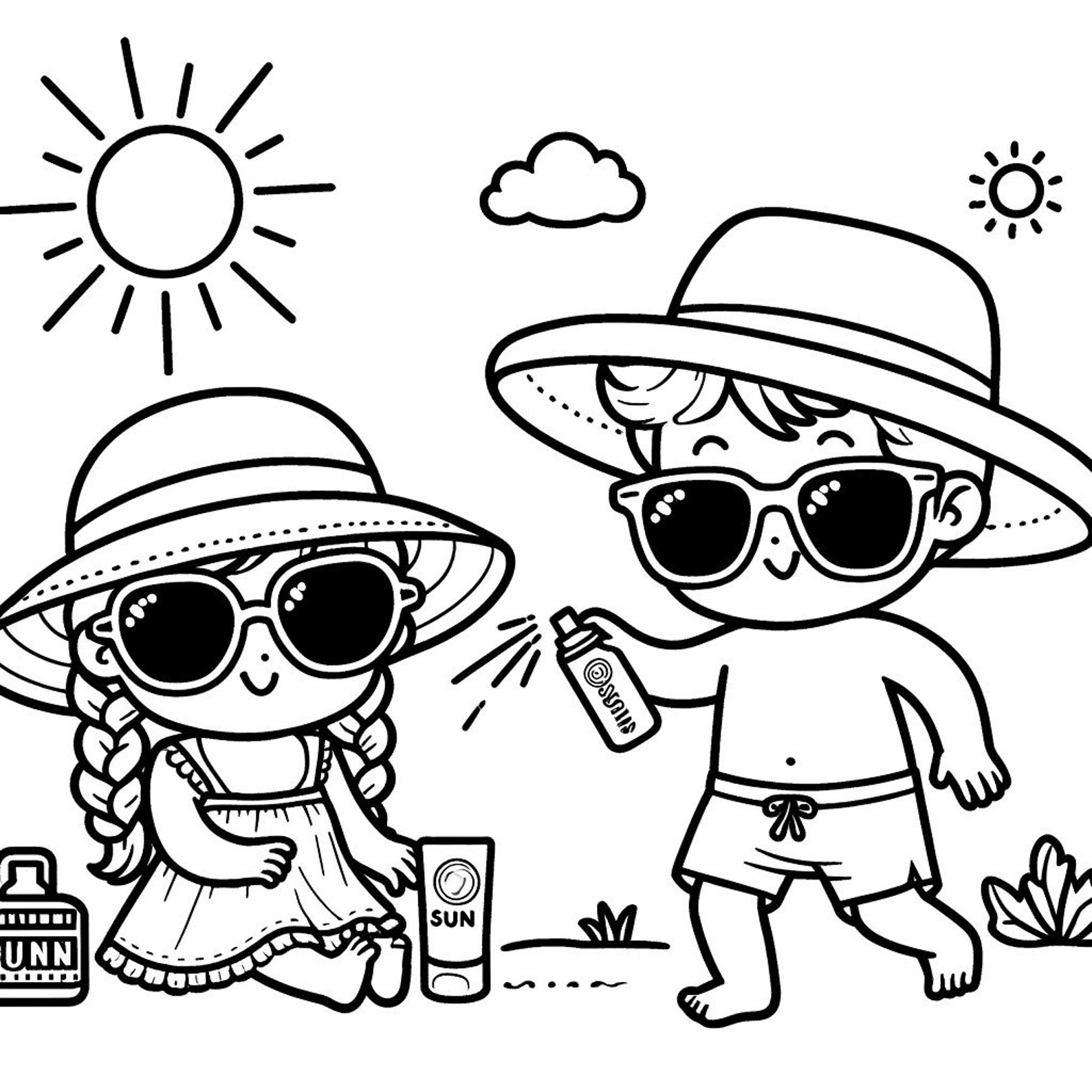 Printable Safety First Coloring Book - 15 Coloring Pages - Instant ...