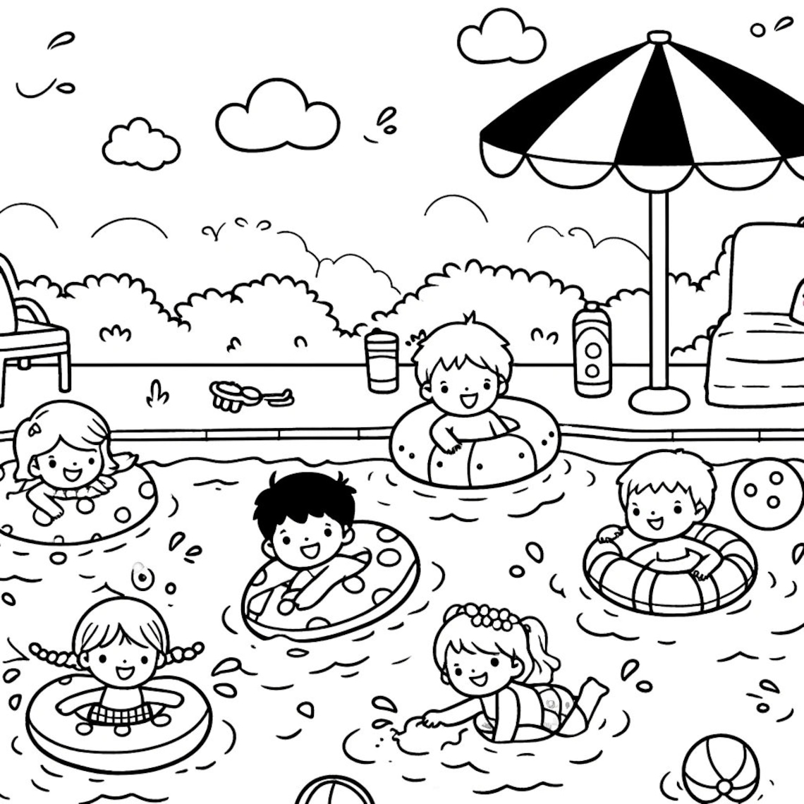 Summer Coloring Pages 20 Pages Coloring Book Instant Download - Etsy