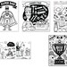 Printable Fathers Day Gift From Kids Coloring Book- 5 Pages Coloring ...