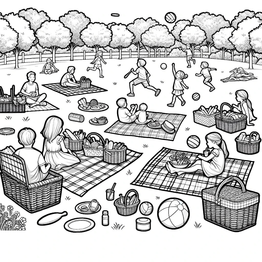 Summer Coloring Pages - 20 Pages Coloring Book - Instant Download - Etsy