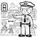Printable Community Heroes: A Coloring Journey - 10 Coloring Pages ...