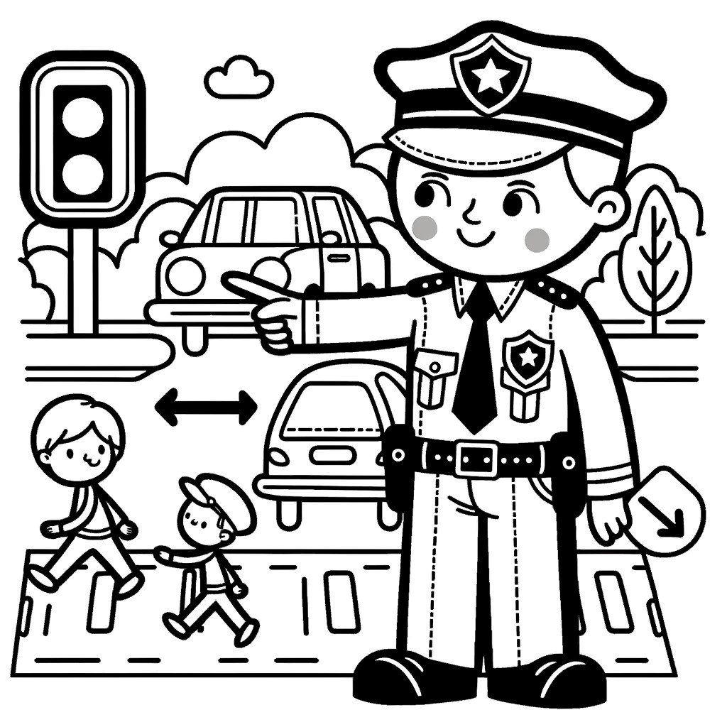 Printable Community Heroes: A Coloring Journey - 10 Coloring Pages ...
