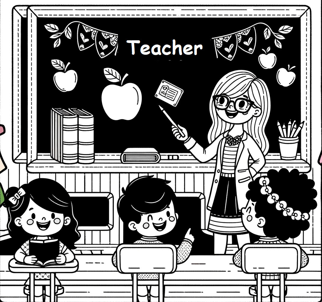 Printable My Future Career : A Kids Coloring Book - 20 Pages Coloring ...