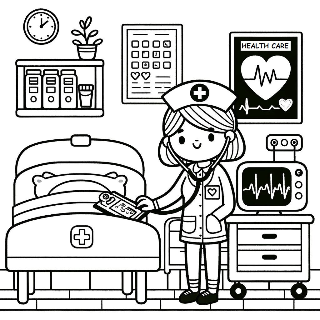 Printable Community Heroes: A Coloring Journey - 10 Coloring Pages ...