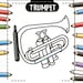 Printable Musical Masterpieces: A Kid's Coloring Book of Instruments ...