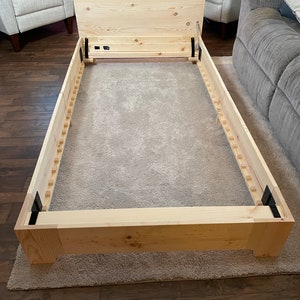 DIY Folding Bed in a Box Woodworking Plans (PDF) - Etsy